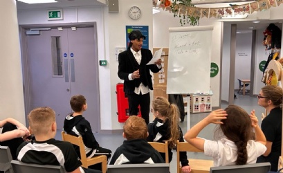 West Kirby School and College - Damani Dennisur - Author Visit